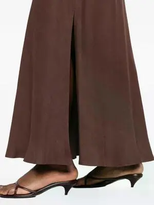 Antonelli Firenze Ilda A-line Midi Skirt - Brown
