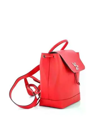 LOUIS VUITTON Lockme Leather Backpack