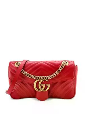 Gucci Gg Marmont Flap Shoulder Bag