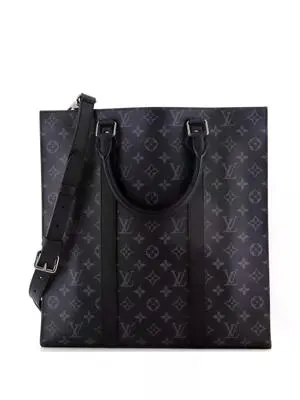 LOUIS VUITTON Sac Plat Bag Monogram Eclipse Canvas
