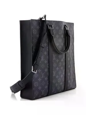 LOUIS VUITTON Sac Plat Bag Monogram Eclipse Canvas