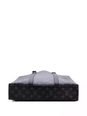 LOUIS VUITTON Sac Plat Bag Monogram Eclipse Canvas