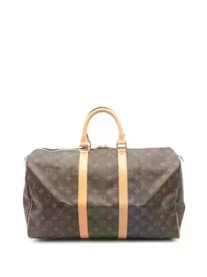LOUIS VUITTON 2001 Monogram Keepall 45 Travel Bag