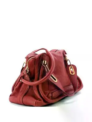 Chloé Paraty Top Handle Satchel - Red