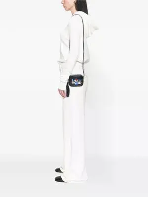 Saint Laurent Mini Embroidered Blogger Camera Bag - Black