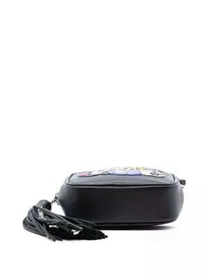 Saint Laurent Mini Embroidered Blogger Camera Bag - Black