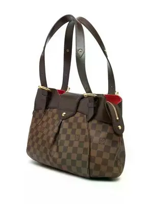 LOUIS VUITTON 2009 Damier Ebene Sistina Pm