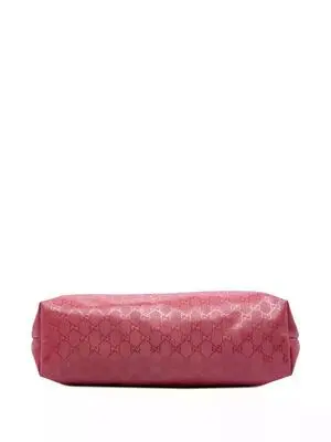 Gucci Medium Gg Imprime Tote - Red
