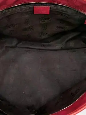Gucci Medium Gg Imprime Tote - Red