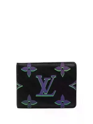 LOUIS VUITTON 2021-2025 Monogram Spotlight Multiple Wallet Small Wallets - Black