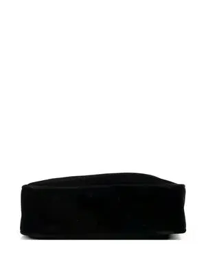 Prada Re-edition Velvet Mini Shoulder Bag - Black