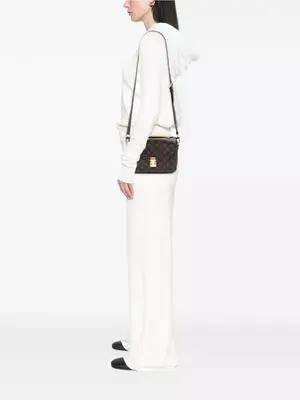 LOUIS VUITTON 2018 Monogram Pochette Metis Satchel - Brown