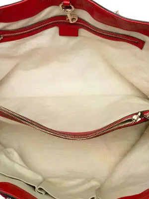 Gucci Medium Gg Canvas Bella Tote Bag - Red