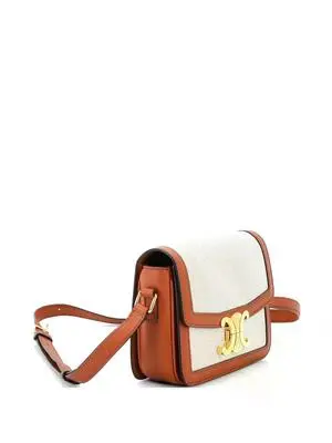 Celine Triomphe Teen Crossbody Bag - Neutrals