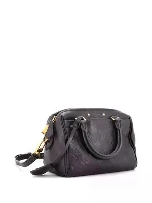 LOUIS VUITTON Speedy Bandouliere Nm 20 Satchel Monogram Empreinte Leather - Black