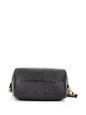 LOUIS VUITTON Speedy Bandouliere Nm 20 Satchel Monogram Empreinte Leather - Black