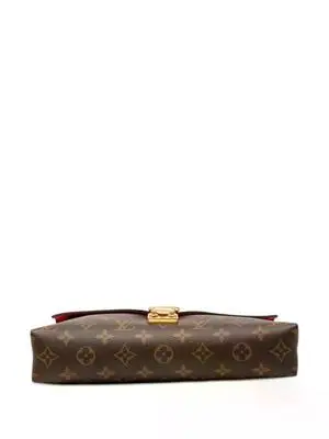 LOUIS VUITTON 2015 Monogram Pallas Chain Shoulder Bag - Brown