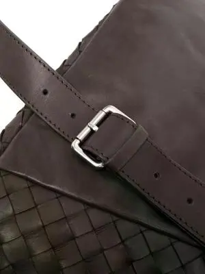 Officine Creative Armor 05 Leather Backpack