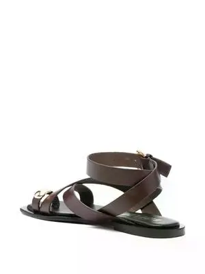 BIBI LOU Flat Buckle Strap Sandals