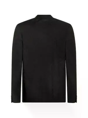 Gucci Single-breasted Gg Wool Blazer