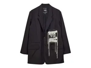 Adidas X Y3 Sport Uniform Patch Blazer