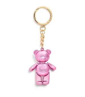 Harrods Jointed Bear Keyring - Pink