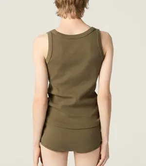 Miu Miu Jersey Tank Top