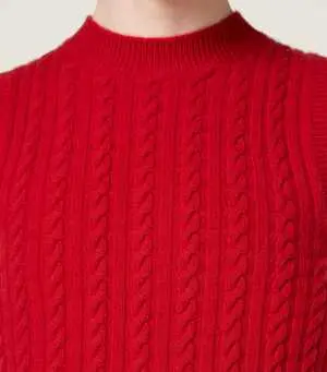 Miu Miu Cashmere Cable-knit Vest