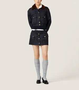 Miu Miu Technical Mini Skirt