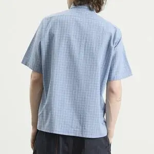 NO PROBLEMO Alien-o Print Check Shirt