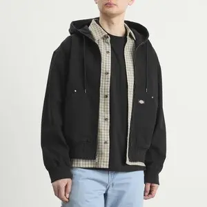 Dickies Unlined Canvas Hooded Bomber Jacket