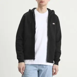 Dickies Oakport Zip Up Hoodie - Black