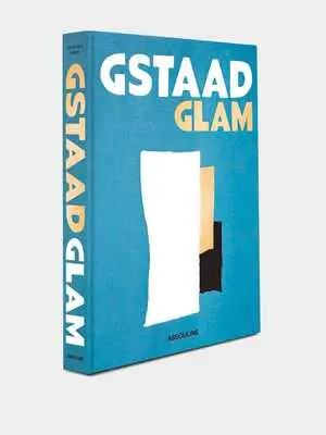 Assouline Gstaad Glam Book - Blue