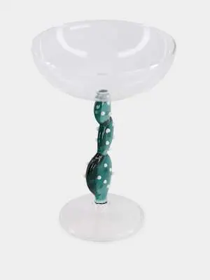 ICHENDORF MILANO Cactus Champagne Glass - Blue