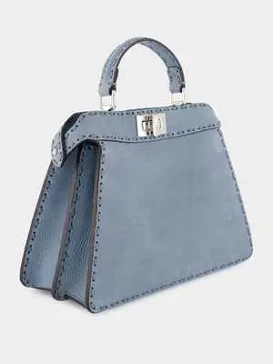 Fendi Peekaboo Iseeu Small Bag - Blue