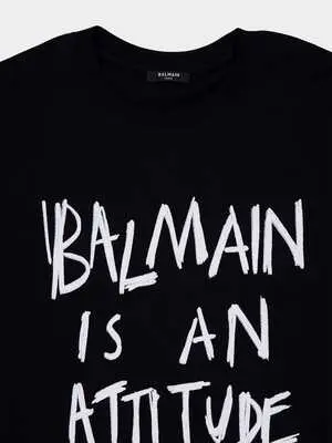 Balmain Attitude Printed T-shirt