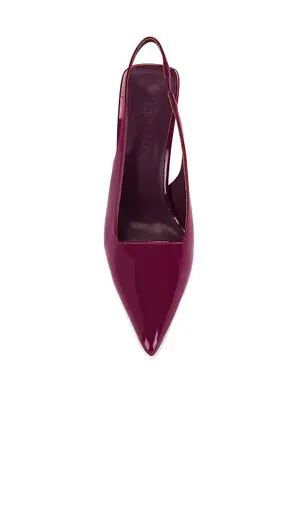 Femme La G63 Slingback Stiletto Pumps - Red