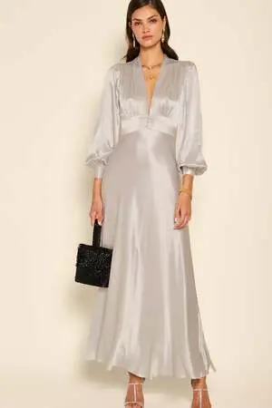 Rixo Metallic Evening Dresses