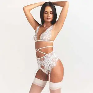 SKIMS Garter Skirt