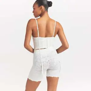 SKIMS Lace Demi Corset - Ivory