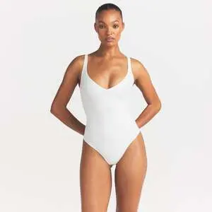 SKIMS Unlined Plunge Thong Bodysuit