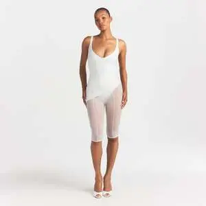 SKIMS Unlined Plunge Thong Bodysuit