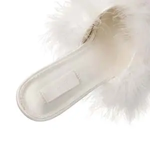 SKIMS Feather Kitten Heel - Ivory