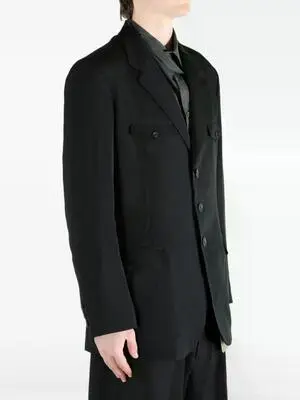 Yohji Yamamoto Buttoned Blazer