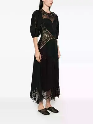 TWINSET Crew-neck Midi Dress