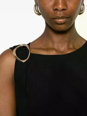 PENNYBLACK Ring-detail Blouse - Black