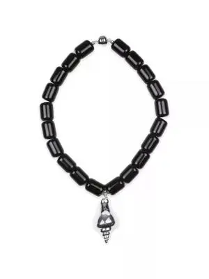 JULIETTA Ponza Shell Pendant Necklace - Silver