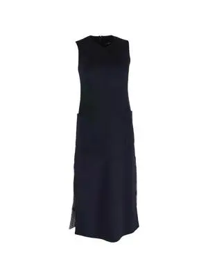 Max Mara Side-slit Midi Dress