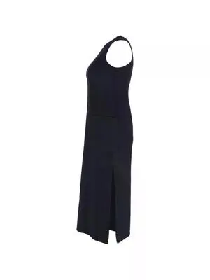 Max Mara Side-slit Midi Dress