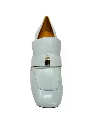 MADISON MAISON Lock-detail Heeled Loafers
